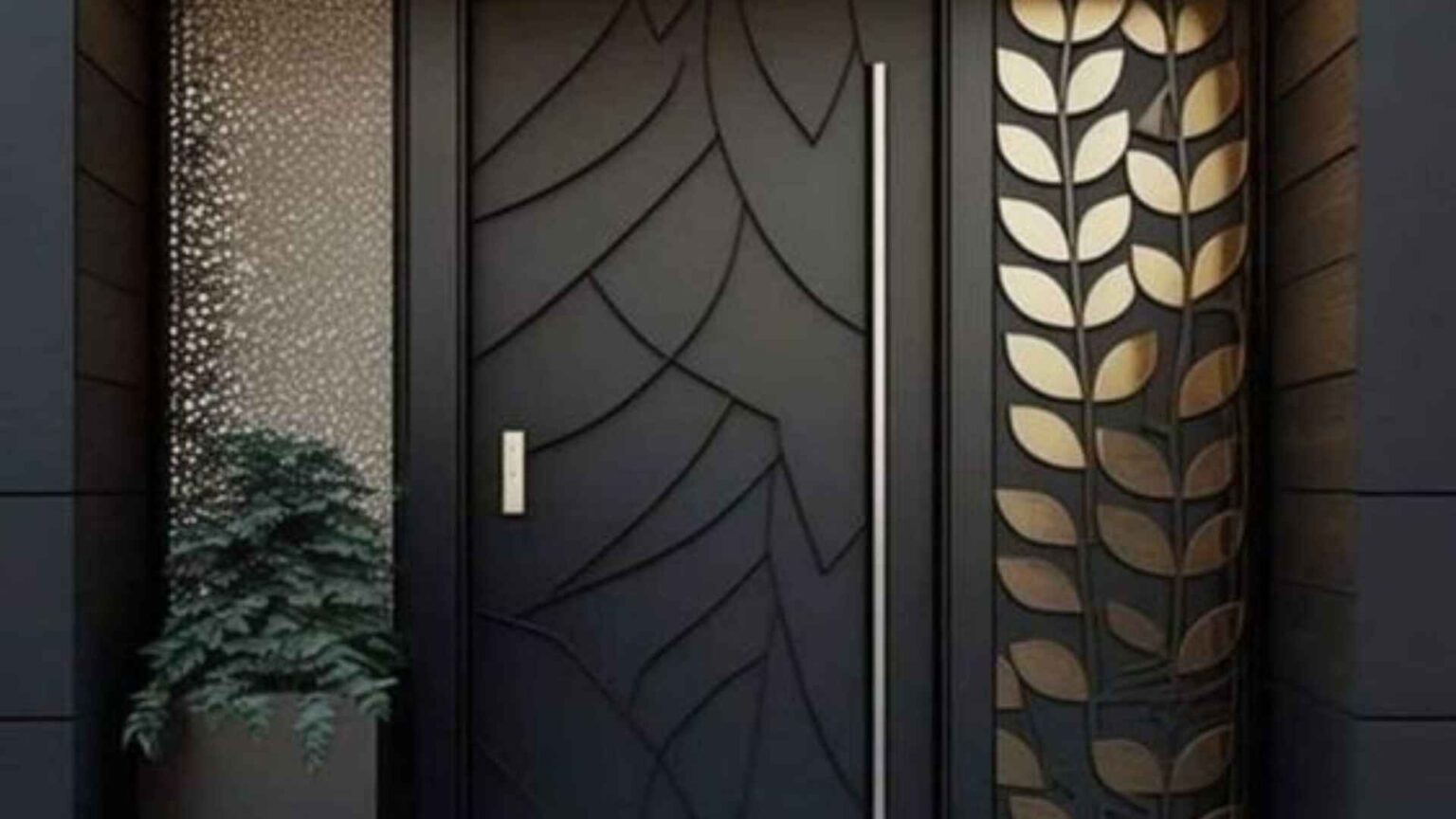 20 Premium Single Modern Main Door Design Ideas in 2025